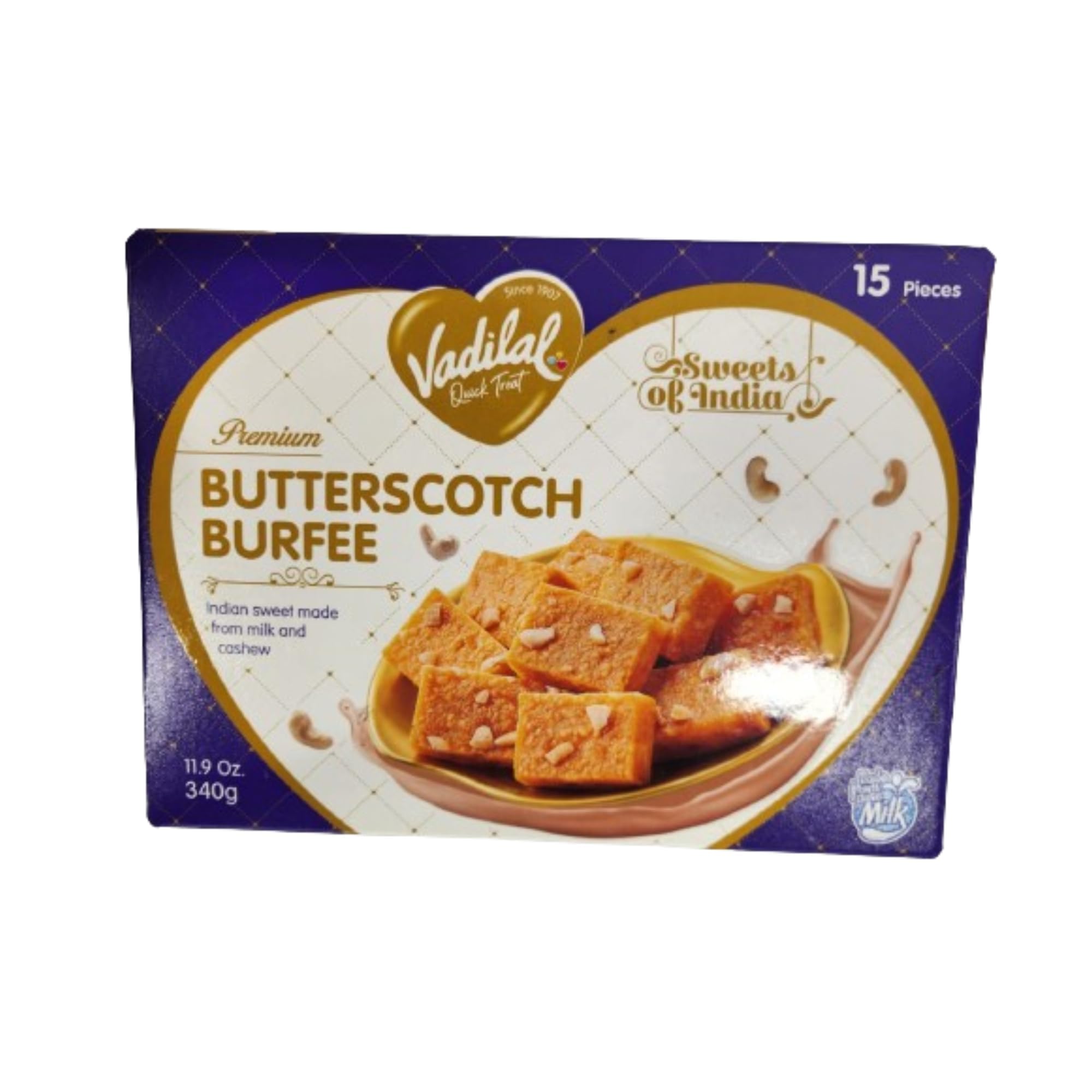 Vadilal Butterscotch Burfee – Mahaekart LLC