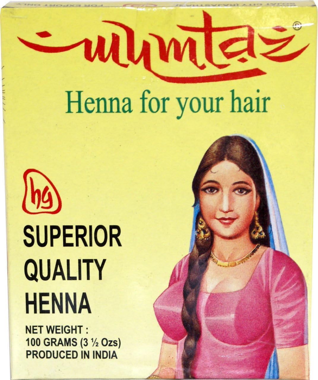 100g mumtaz natual henna hair color Powder – Mahaekart LLC